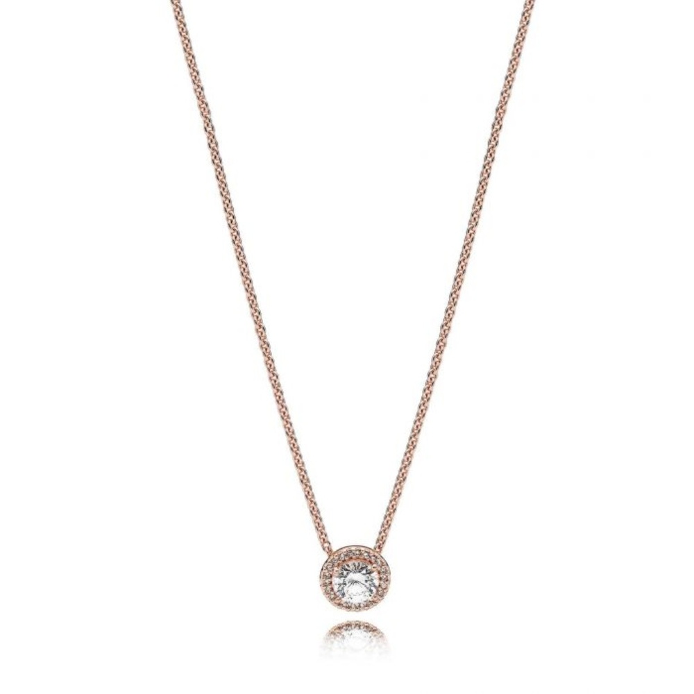 Genuine Pandora Rose Classic Elegance Necklace - Gem